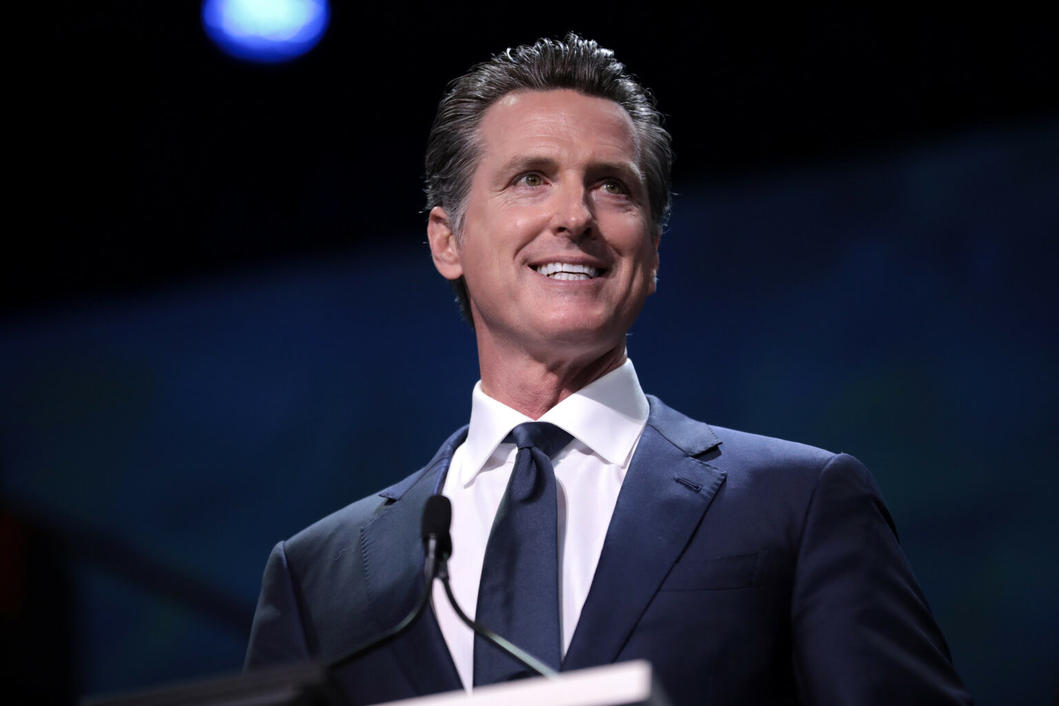 Newsom Says 'Fate' Will Determine Face Off With Harris